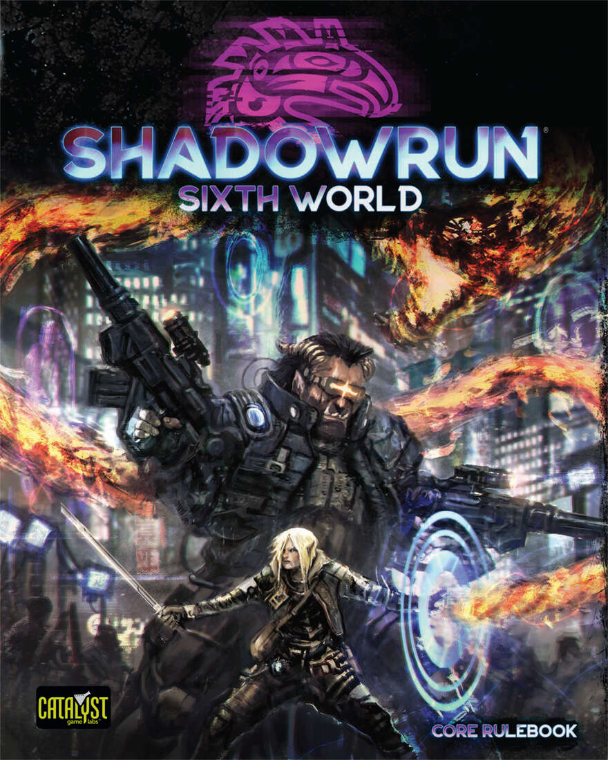 [SR6] Le livre de base de Shadowrun Sixth World disponible en PDF - Fondation Draco
